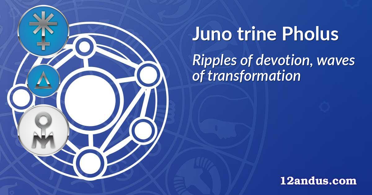 Juno en trígono con Folo en la carta natal: Ondas de devoción, oleadas ...